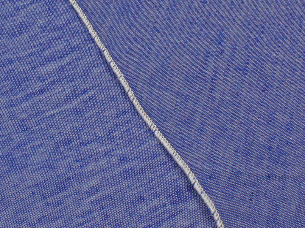 Blue Linen Blend Neckerchief - Fine And Dandy