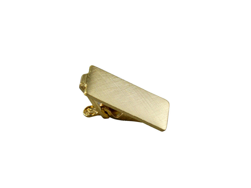 Brushed Short Tie Bar - Fine and Dandy – Fine And Dandy