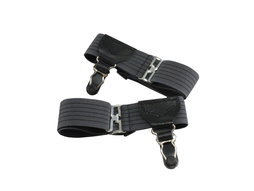 Grey Sock Garters - Fine and Dandy – Fine And Dandy